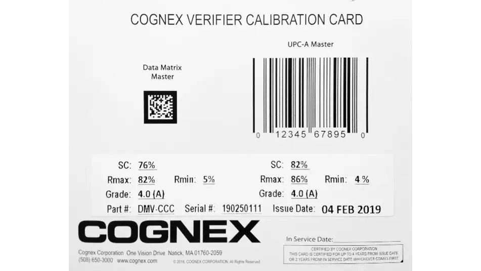 Explore ISO-15415 and ISO-29158 barcode grading standards | Cognex